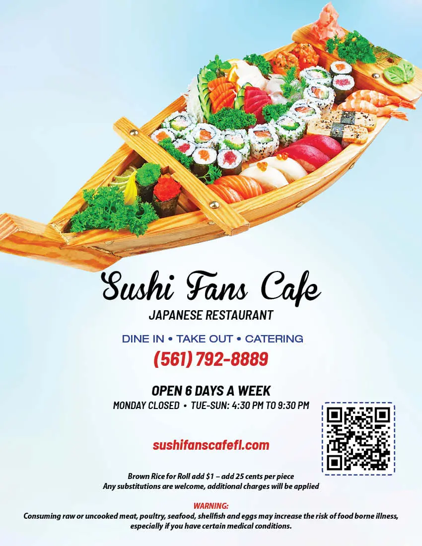 Sushi Fans Cafe｜Online Order｜Wellington｜FL